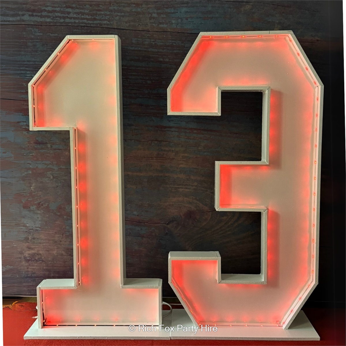 Light Up Numbers - Bouncy Castle Hire, Photobooth Hire, Party Equipment ...