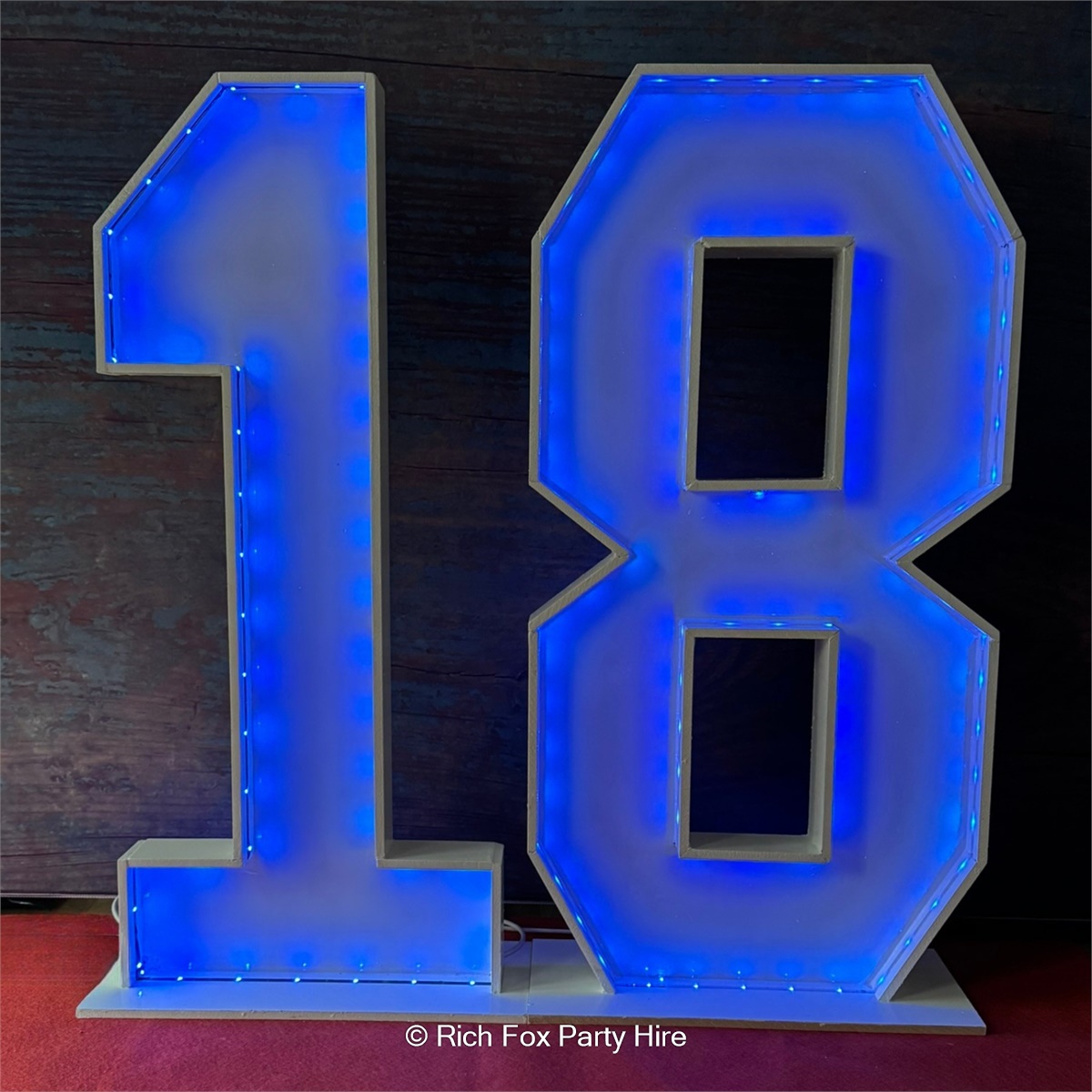 Light Up Numbers - Bouncy Castle Hire, Photobooth Hire, Party Equipment ...