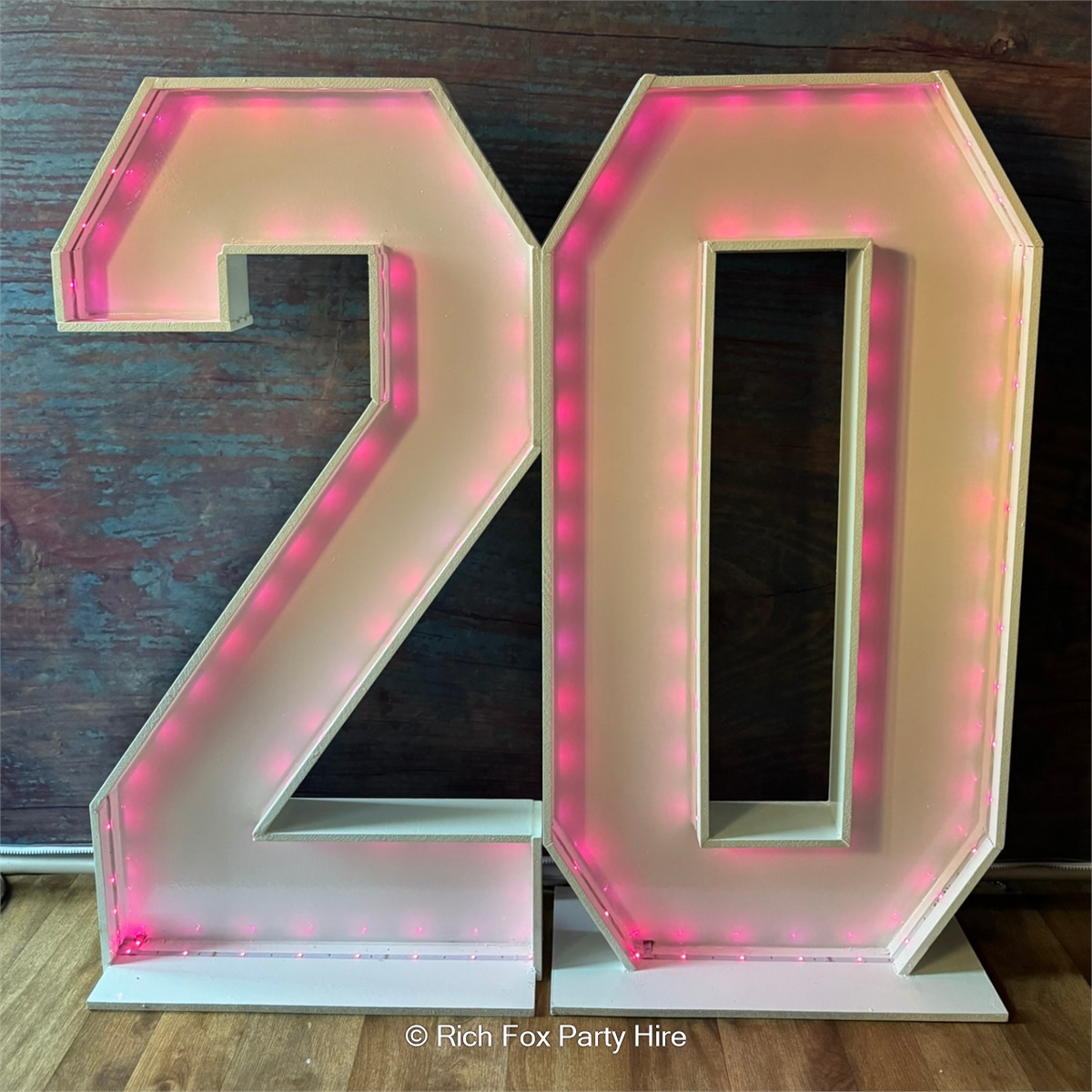 Light Up Numbers - Bouncy Castle Hire, Photobooth Hire, Party Equipment ...