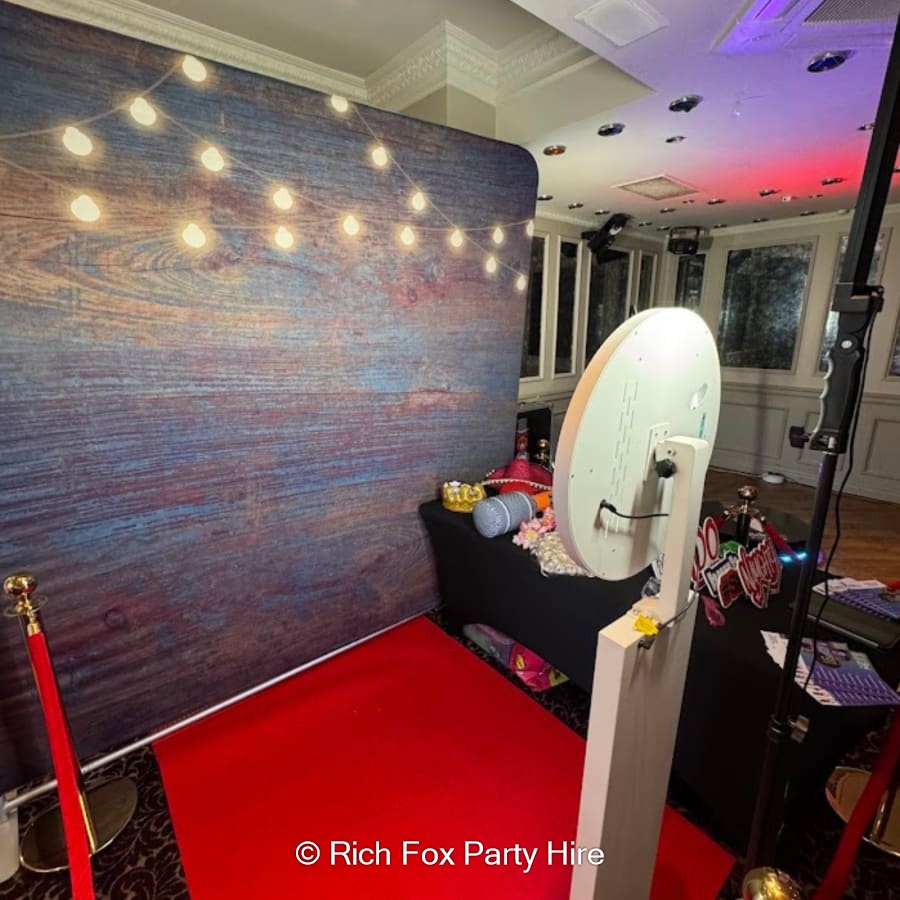Photo Booth Hire in Greater Manchester - Rich Fox Party Hire